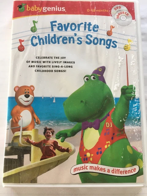 BABY GENIUS - Favorite Childrens Songs (DVD, 2004) £2.39 - PicClick UK