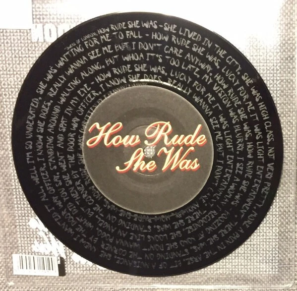 TOWERS OF LONDON - How Rude She Was (7", S/Sided, Etch, 2/2) EUR 16,14 ...