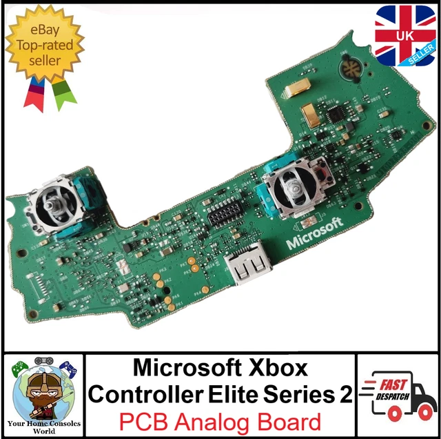 MICROSOFT XBOX CONTROLLER Elite Series 2 PCB Main Analog Board Official ...