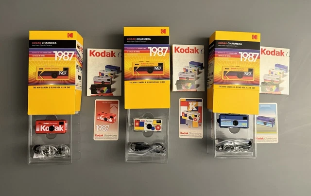 KODAK CHARMERA MINI Digital Camera 3-Pack Bundle - *OPEN BOX* $166.95 ...