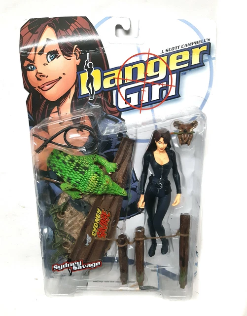FIGURINE ARTICULÉE CLIFFHANGER Comics manga DANGER GIRL 6" SYDNEY jouet ...