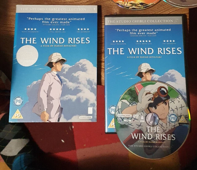 STUDIO GHIBLI THE Wind Rises DVD £7.99 - PicClick UK