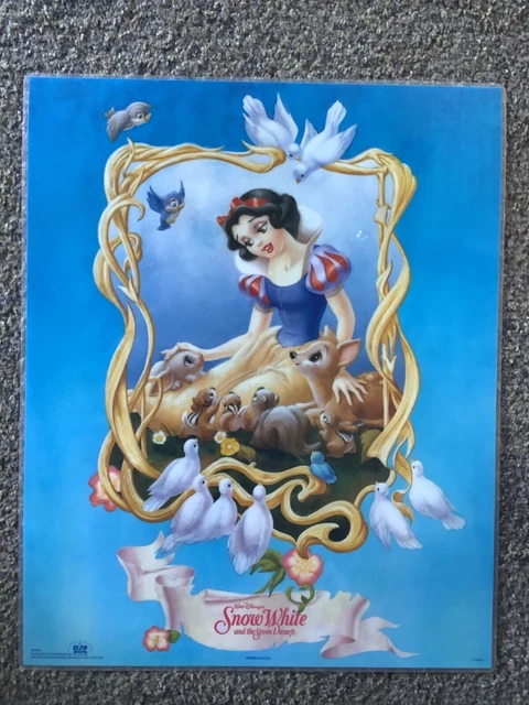 Vintage Disney Snow White And Seven Dwarfs Poster 20 X 16 Osp Publishing 4061