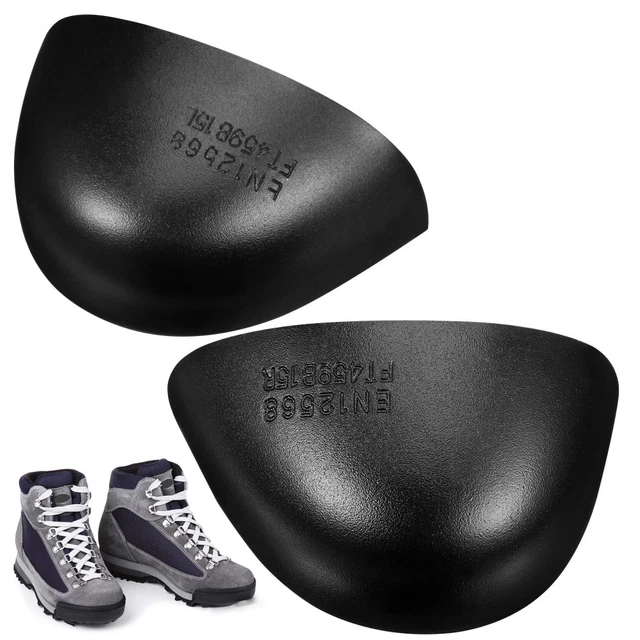 TOE GUARDS FOR Shoes Anti-smashed Steel Cups Protector Work Miss Boots ...