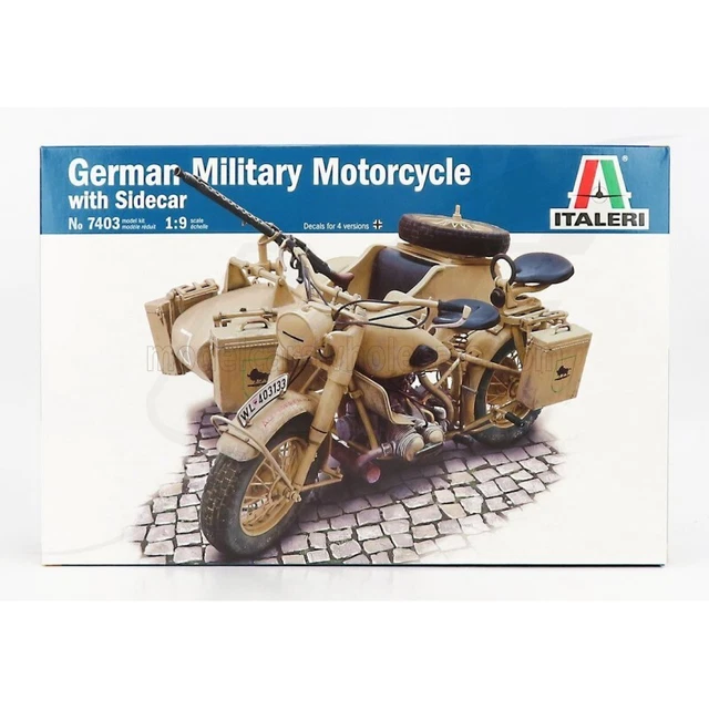 [FR] ITALERI BMW R75 With Sidecar German Military 1941 / 1:9 - It7403 ...