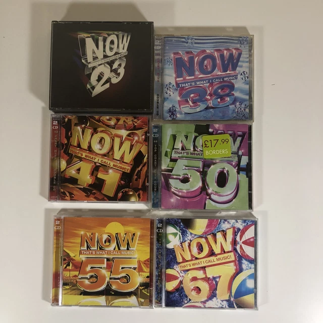 NOW THATS WHAT I Call Music CD Bundle 23 38 41 50 55 67 6 Albums 12cds £26.99 - PicClick UK