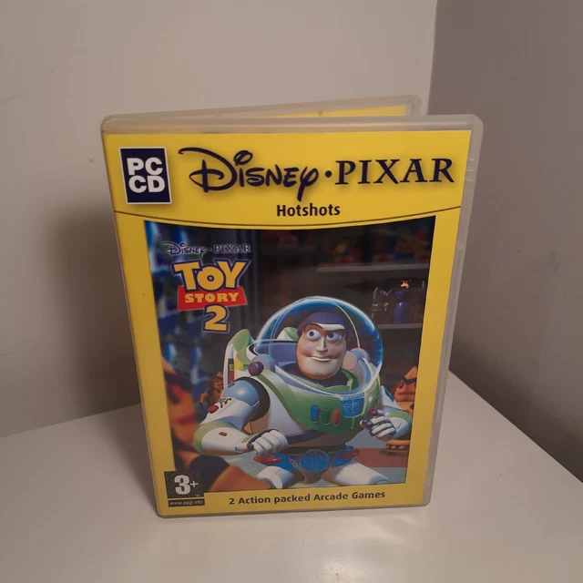 TOY STORY 2 PC GAME CD ROM DISNEY PIXAR HOTSHOTS ACTION ARCADE KIDS ...
