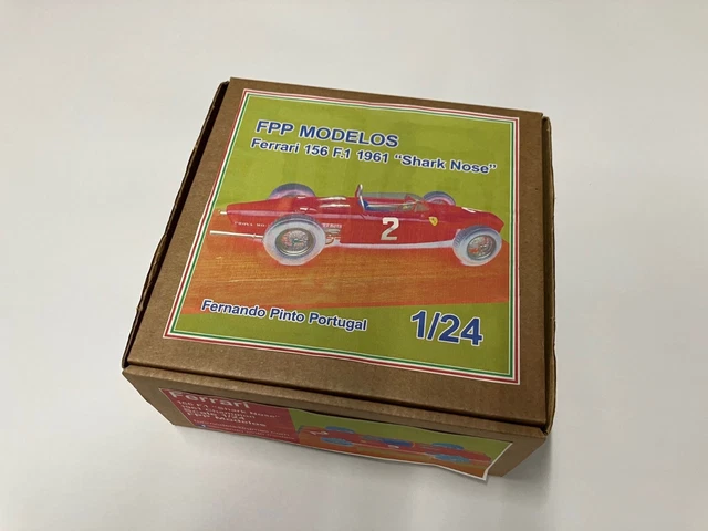 1/24 SCALE FERRARI 156 'Sharknose' unbuilt, FPP Models resin kit £26.72 ...