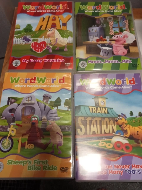 WORD WORLD-WHERE WORDS Come Alive. Kids DVD Set Of 4. Season 2. $34.90 ...