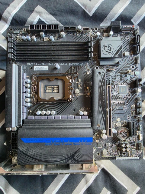 ASROCK B760M RIPTIDE motherboard £50.00 - PicClick UK