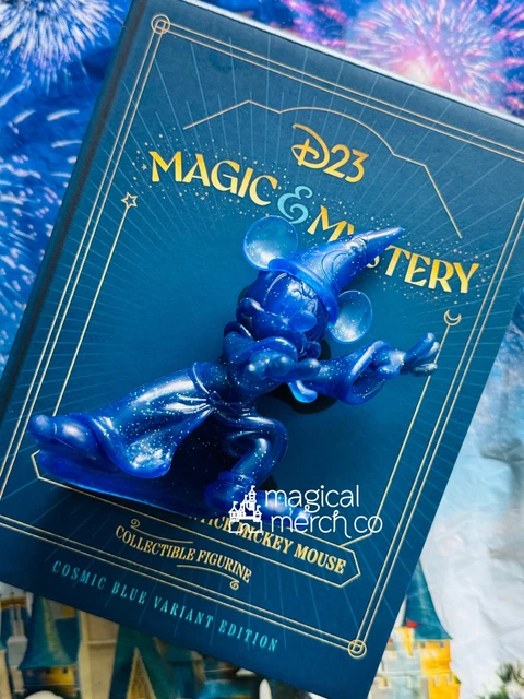 DISNEY D23 15TH Sorcerer Mickey Variant Blue Magic & Mystery Figure ...