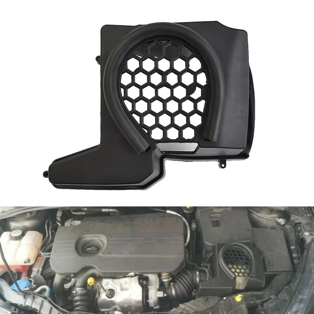 BLACK HOOD AIR Box Intake Filter Vent Cover Trim For Mazda 3 Sleek ...