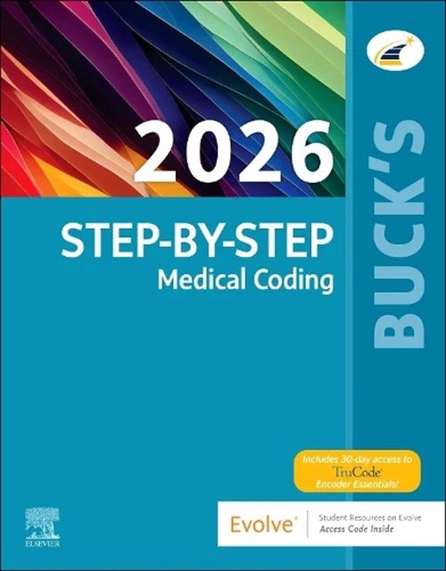 BUCK'S STEP-BY-STEP MEDICAL Coding, 2026 Edition, £91.64 - PicClick UK