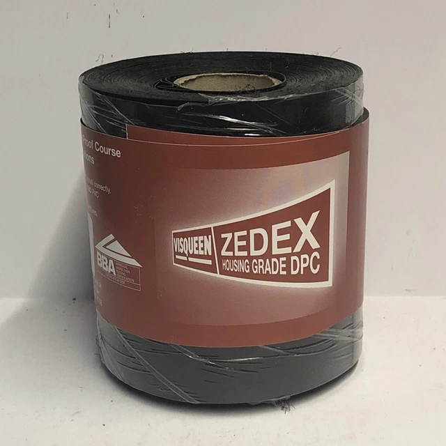 VISQUEEN DPC ZEDEX CPT Hochleistungs feuchtsicherer Kurs 20m x 150mm ...