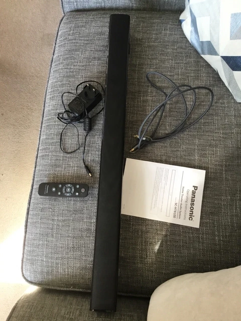 PANASONIC SC-HTB100SOUND WALL Mount Soundbar, Bluetooth Black £42.32 ...