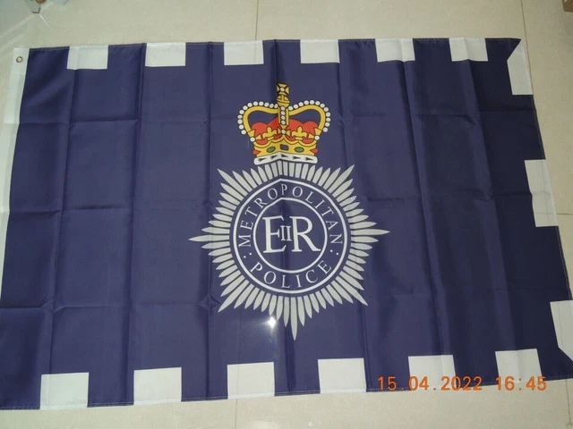 NEW REPLICA BRITISH Empire Flag London Metropolitan Police Ensign Flag ...