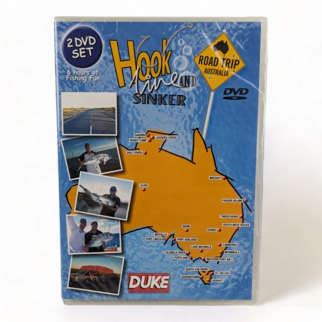 HOOK LINE AND Sinker - 2 Disc Set -Fishing Travel DVD Region PAL NEW ...
