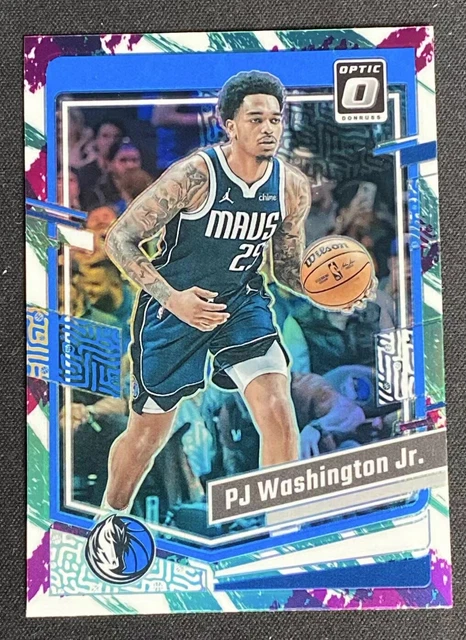 BASE OPTIQUE PJ Washington Jr 2023-24 Panini Donruss Dallas Mavericks ...