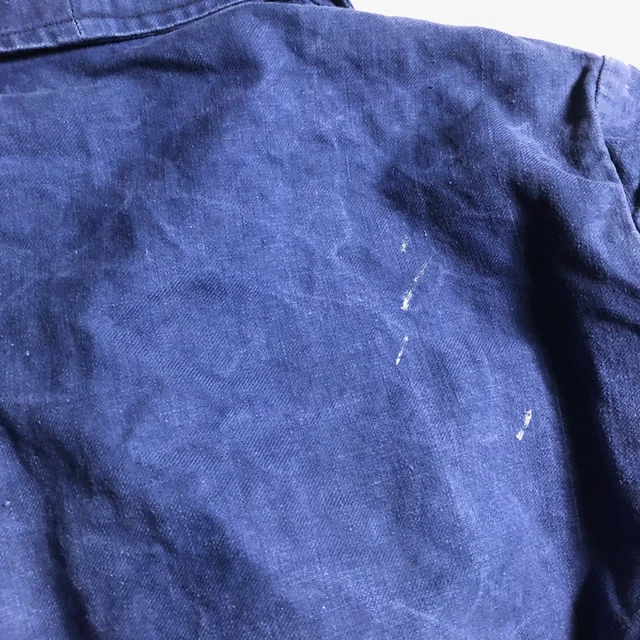 VINTAGE 1930S 1940S French Army Mechanic Fireman Jacket M-41 Mens One ...