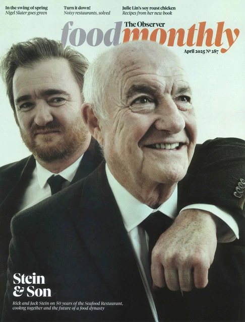 OBSERVER MAGAZINE FOOD Mensuel : Rick & Jack Stein, Nigel Slater, Avril ...