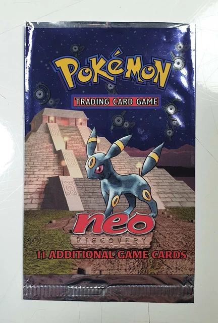 POKEMON NEO DISCOVERY (Empty Booster Pack) - Umbreon Art EUR 11,08 ...