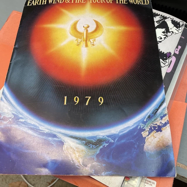 EARTH WIND & Fire Tour Of The World 1979 Programme plus Freepost EUR 8 ...