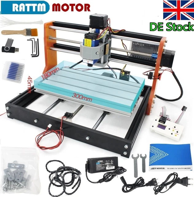 3 Axis Grbl Cnc Router 1 1f Usb Port Engraving Machine Cnc 3018 Control Board £25 43 Picclick Uk