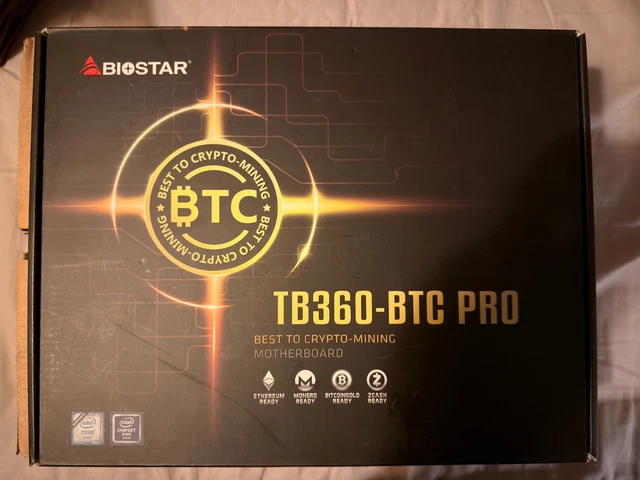BIOSTAR TB360-BTC PRO Mining Motherboard LGA1151 Never Used £104.70 ...