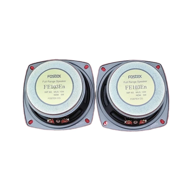 FOSTEX FE103EN FULL Range Speaker Unit Pair 8 Ohm Tested Working ...