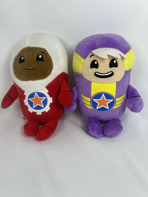 GO JETTERS XULI & Lars Plush Soft Toy BBC CBeebies 2015 8” £22.99 ...