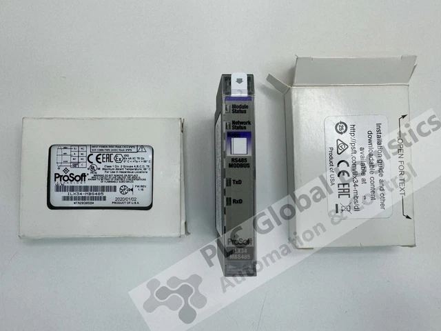 NEW PROSOFT TECHNOLOGY ILX34-MBS485 Point I/O Modbus Serial Module $699 ...