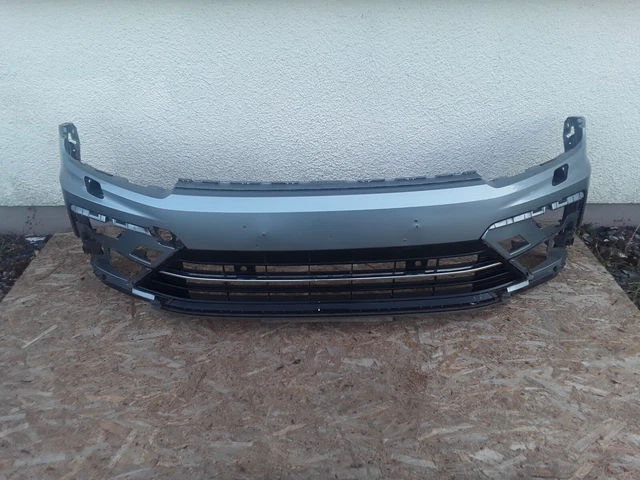 GENUINE FRONT BUMPER & Lower Grille Vw Tiguan R-Line 2016-2020 P/N ...