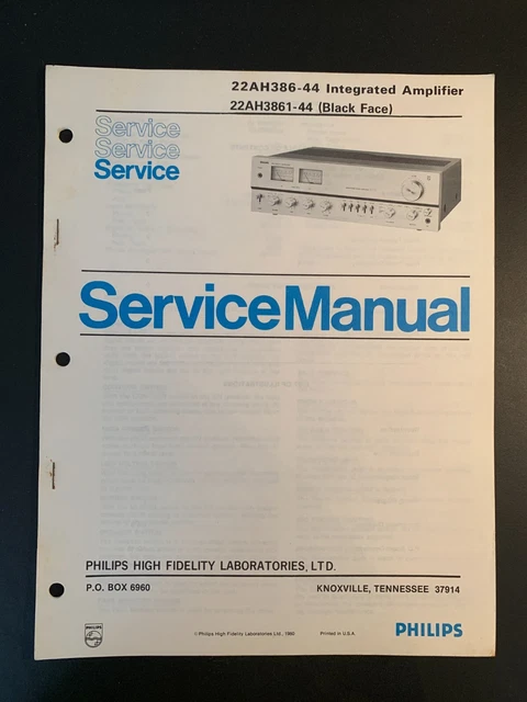 Vintage Philips Amplifier FOR SALE! - PicClick UK