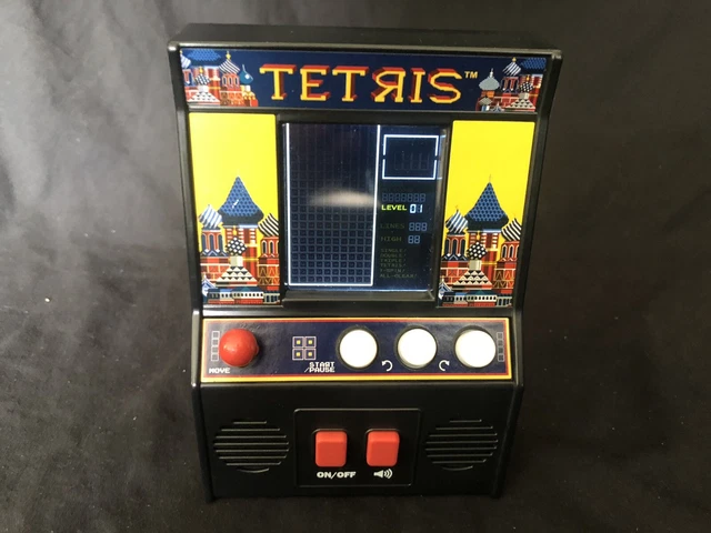 TETRIS ARCADE CLASSICS Mini Handheld Retro Atari Games £19.00 - PicClick UK