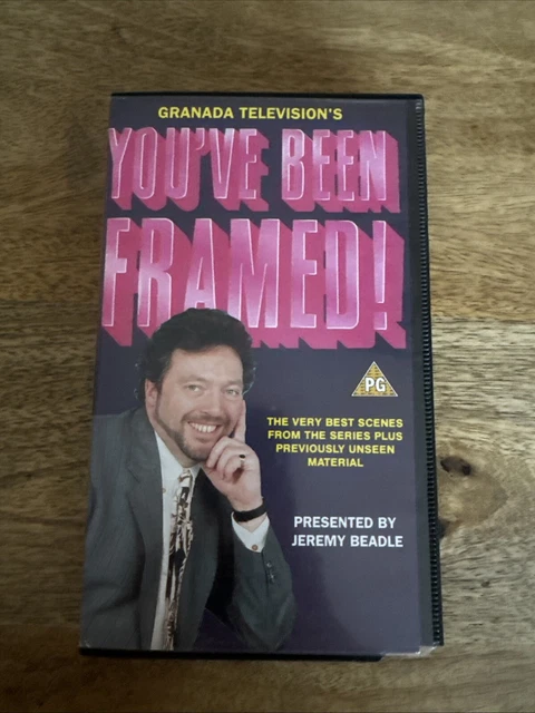 YOU'VE BEEN FRAMED! Jeremy Beadle VHS Ultra RARE £81.83 - PicClick UK