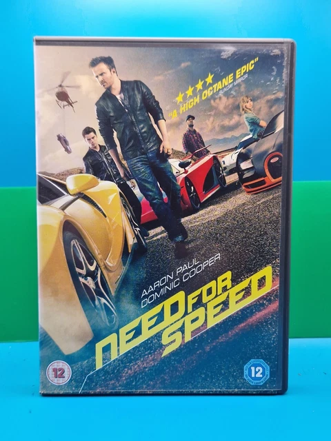 NEED FOR SPEED - DVD - Aaron Paul / Dominic Cooper - Free Shipping £2. ...