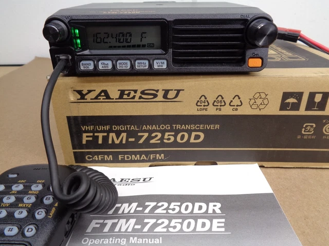 YAESU FTM-7250D C4FM/FM Dual Band Transceiver EUR 249,59 - PicClick DE