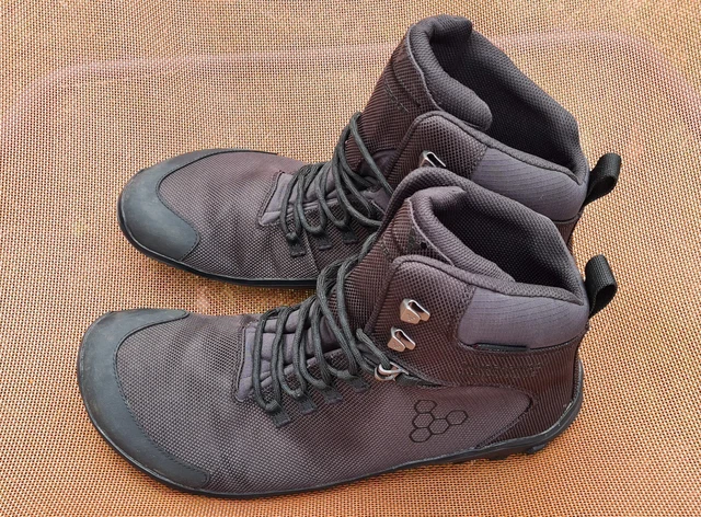 VIVOBAREFOOT TRACKER FG Firm Ground Mens Waterproof Boots Obsidian UK10 ...
