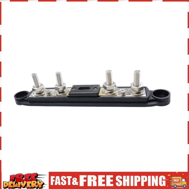 4 STUD BUSBAR Terminal Block 300A M6/M8 Busbar Power Case RV Parts Accessories S £13.29 ...