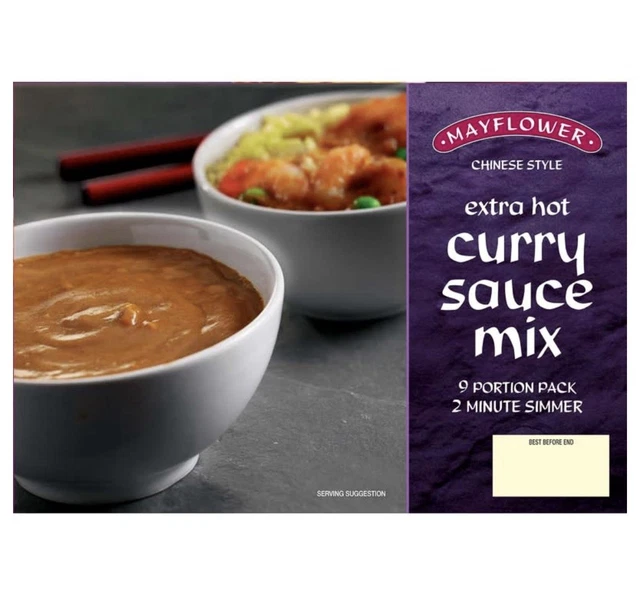 MAYFLOWER EXTRA HOT Curry Sauce Mix - 255g £4.38 - PicClick UK
