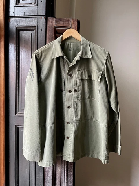 ORIGINAL WWII / Korean War Usmc P44 Hbt Utility Combat Jacket (36) £392 ...
