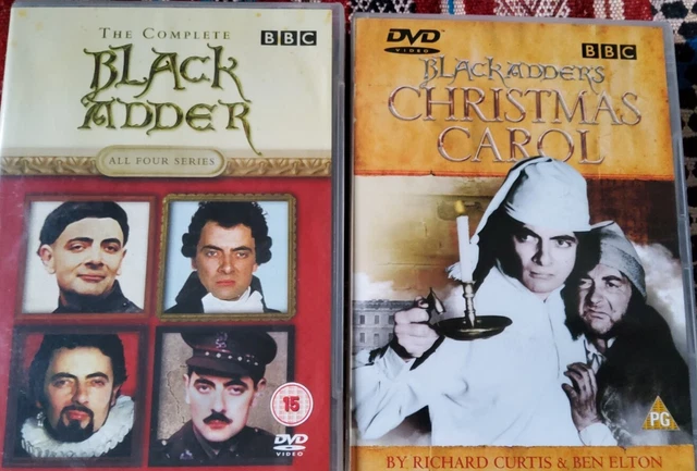 THE COMPLETE BLACKADDER All Four Series [DVD] Box set + A Christmas Carol £6.96 - PicClick UK
