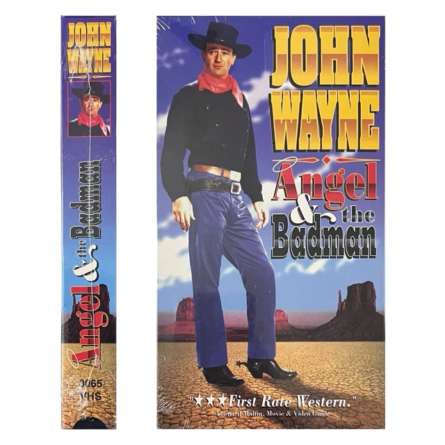 ANGEL & THE Badman (VHS, 1947) John Wayne - NEW SEALED £13.41 - PicClick UK