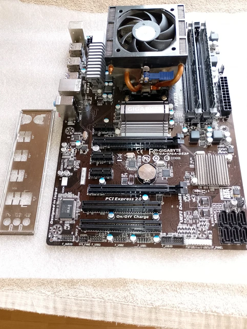 GIGABYTE GA-970A-DS3P ATX Am3+ Motherboard Bundle Cpu And Memory £27.70 ...