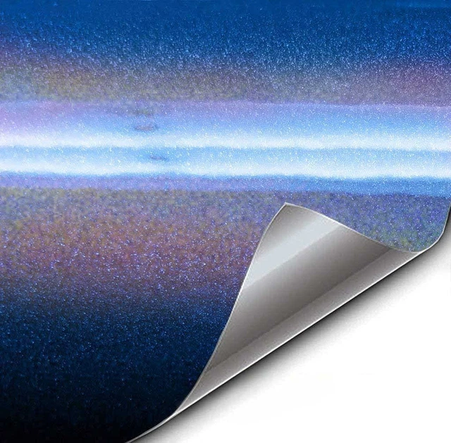 VVIVID+ GLOSS PSYCHO Blue Premium Vinyl Wrap Film (10ft x 5ft) $155.01 ...