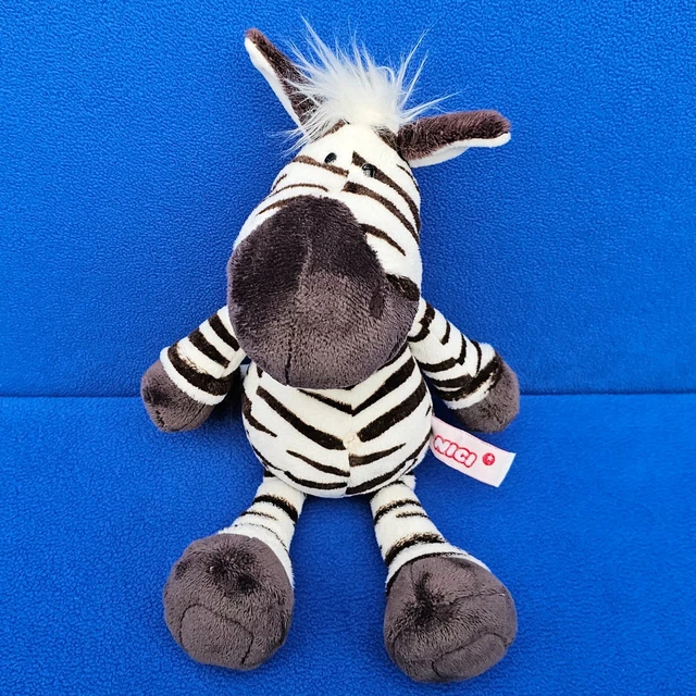 NICI ZEBRA ZSA Zsa Stofftier Kuscheltier Schlenker 25 Cm Wild Friends ...