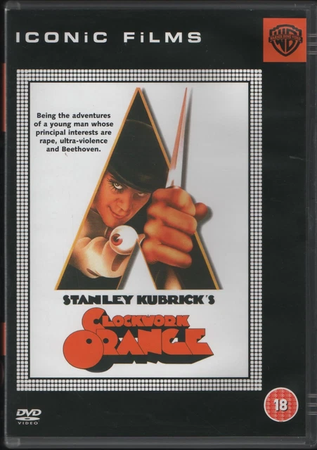 A CLOCKWORK ORANGE (1971)(DVD 2005) dystopian crime black comedy Stanley Kubrick £3.24 - PicClick UK