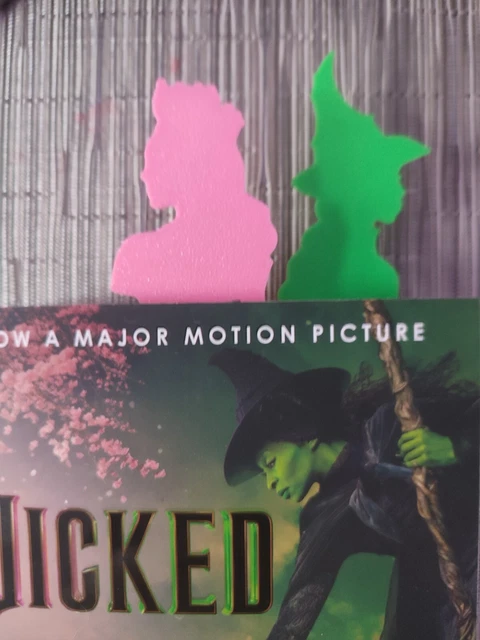 WICKED BOOKMARKS SET Glinda & Elphaba £4.00 - PicClick UK