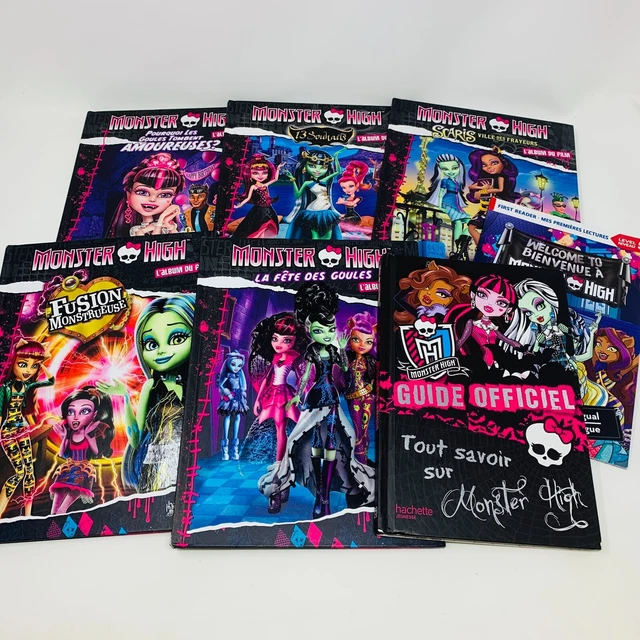 8 LIVRES MONSTER High Guide Officiel Album du Film Goules Français ...