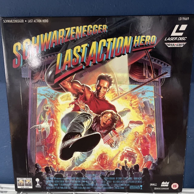 LASERDISC LAST ACTION Hero Schwarzenegger Laser Disc LD Widescreen ...